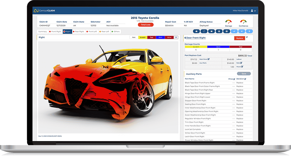AI Infused Automated Inspections for Carriers & Underwriting